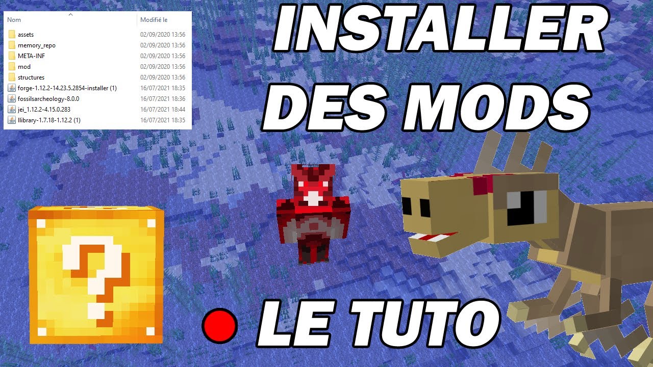 TUTO: Comment installer des mods sur Minecraft ? ( lucky block ...