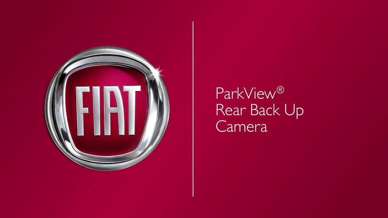 ParkView® Rear Back Up Camera | How To | 2019 Fiat 500x - YouTube