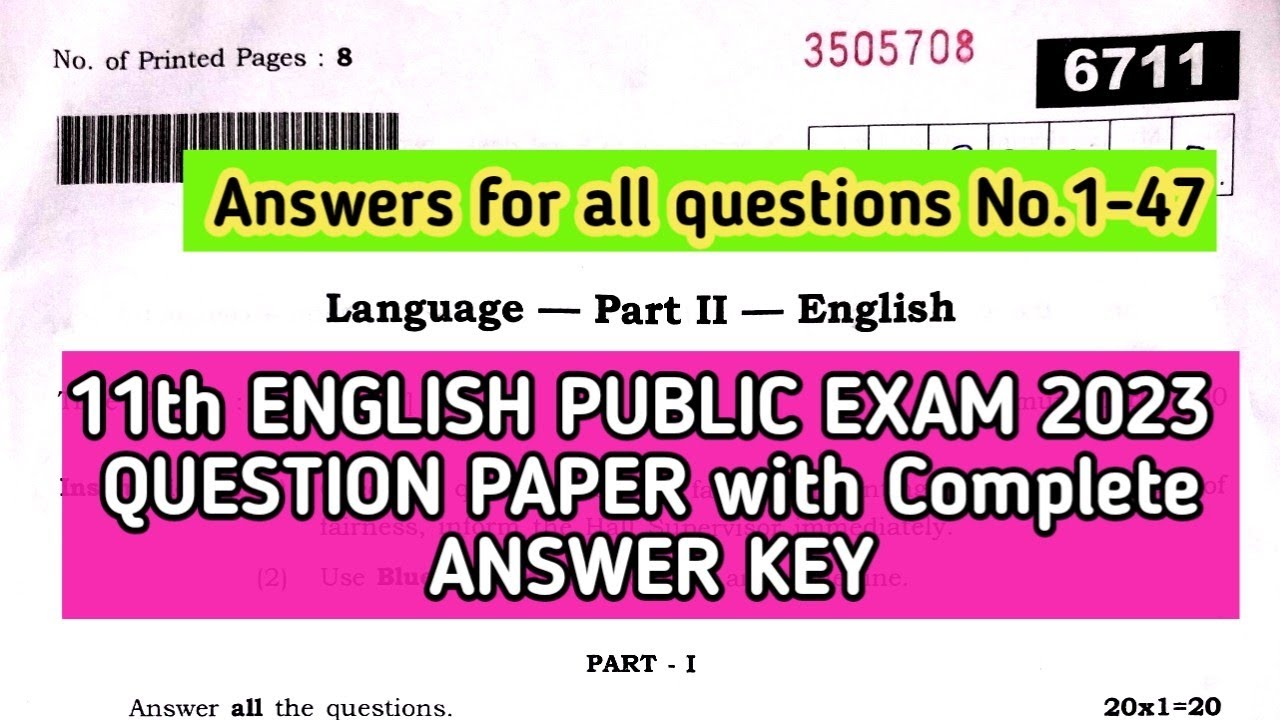 11th ENGLISH PUBLIC EXAM 2023 QUESTION PAPER WITH COMPLETE ANSWER KEY 11th-english-public-exam-2023-question-paper-with-complete-answer-key