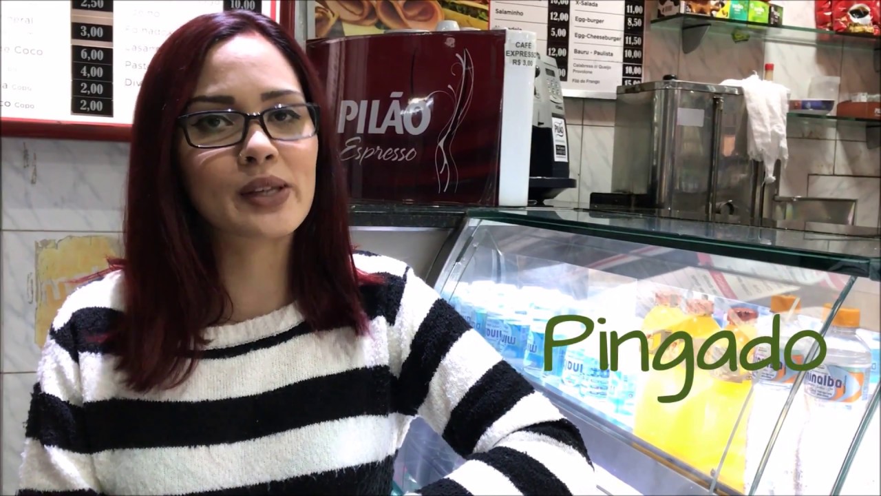 What is a Pingado in Brazil - A Dica do Dia - YouTube