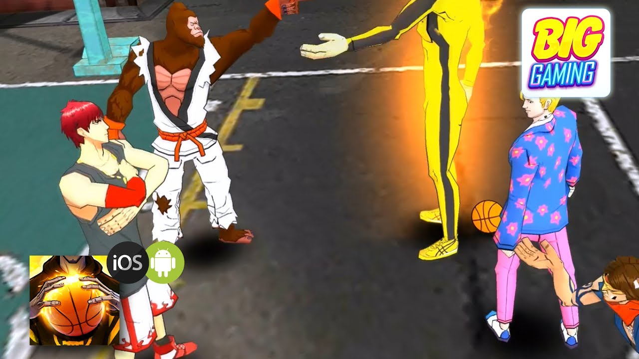 Streetball Hero 🏀 Gameplay Android & iOS Street Basketball game for ...