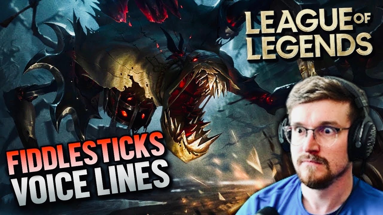 WoW Lore Nerd Reacts to FIDDLESTICKS Voice, Theme, & Trailer! - YouTube