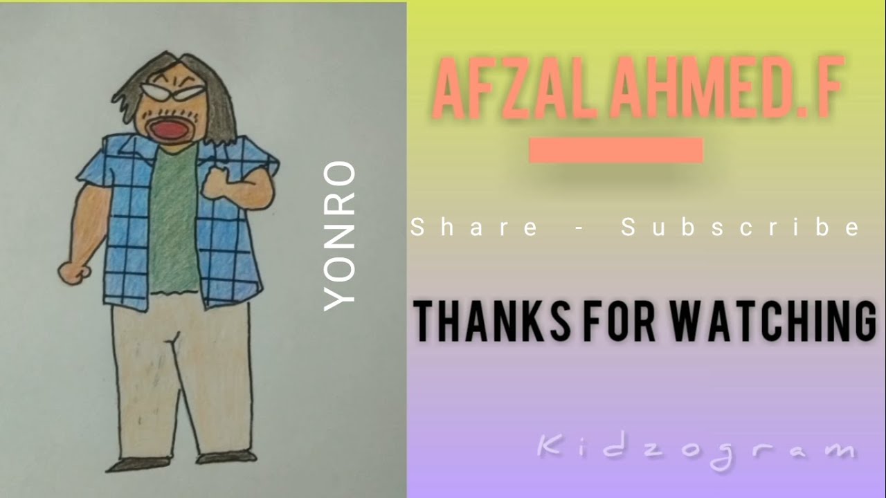 How to draw Yonro? #shinchan #drawing #japanesedrawing - YouTube