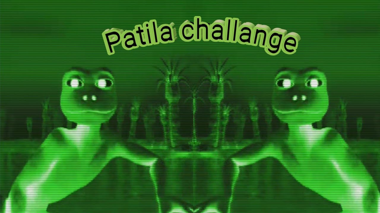 GREEN PATILA DANCE | PATILA CHALLANGE | PATILA FROG DANCE CHALLANGE ...