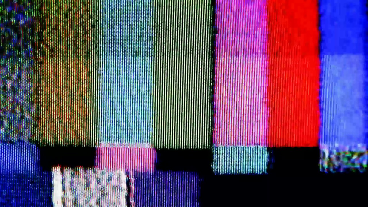tv color bars screen flicker - YouTube