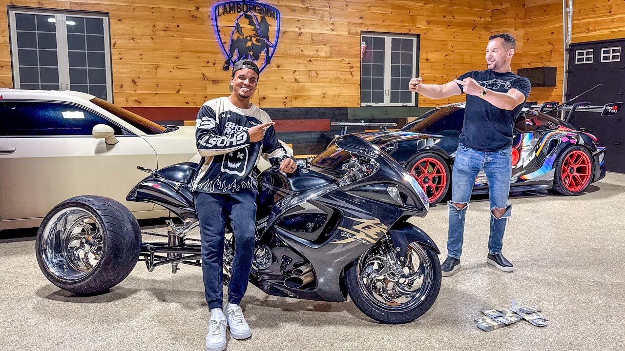 Supercar Owner Gets EMBARRASSED By Turbo Stretched Hayabusa! *$40,000 ...