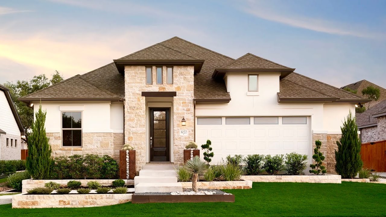 STEP INSIDE THIS JAW-DROPPING 1-STORY MODEL HOUSE NEAR AUSTIN TEXAS ...