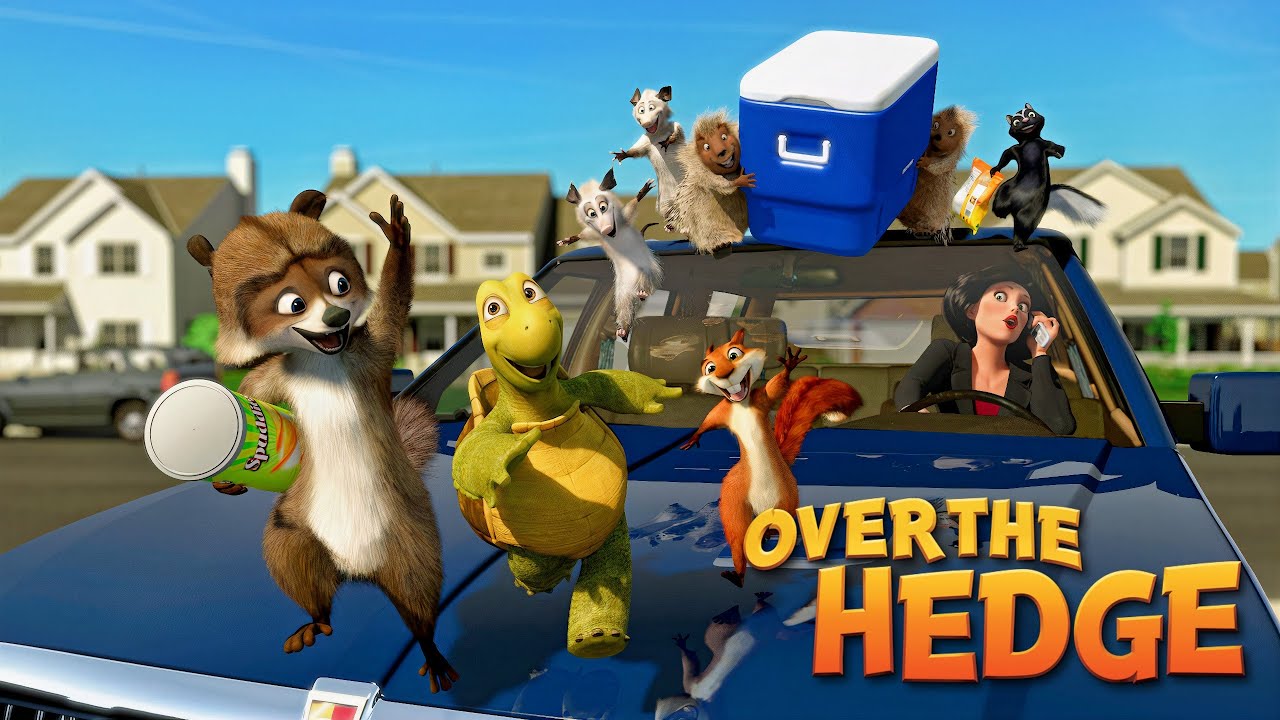 Over the Hedge 100% | Longplay Walkthrough | HARD | Spanish Subtitles ...