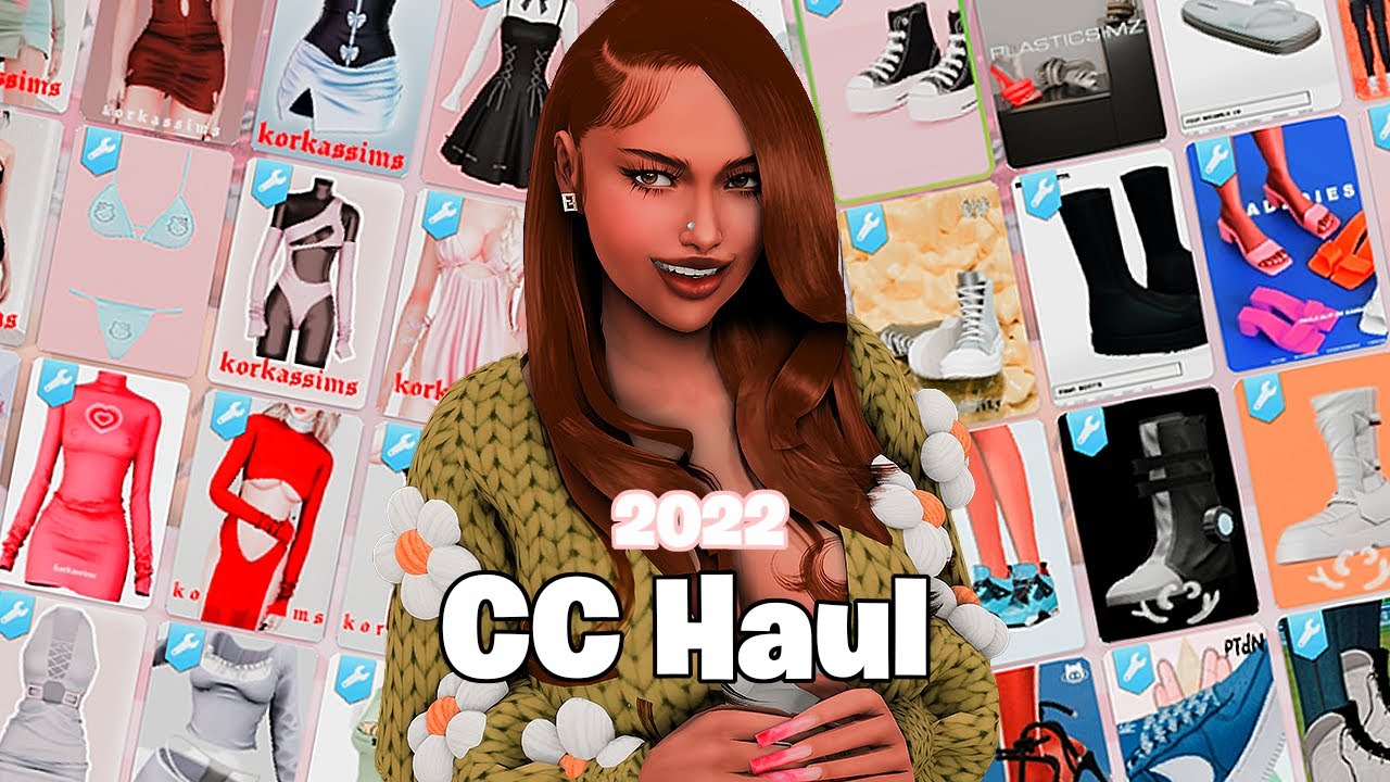 100+ FEMALE CC FINDS | Urban Female CC Haul | The Sims 4 - YouTube