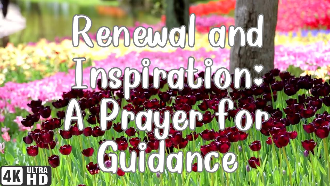 Renewal and Inspiration: A Prayer for Guidance | Tranquil 4K Video | Serene Audio and BG Music ...