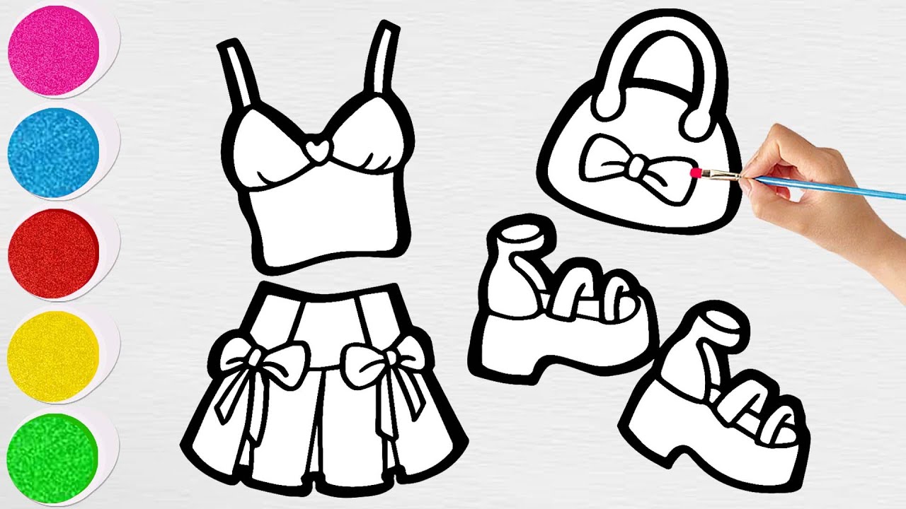How to Draw Fashion Accessories | Easy Step by Step for Beginners - YouTube
