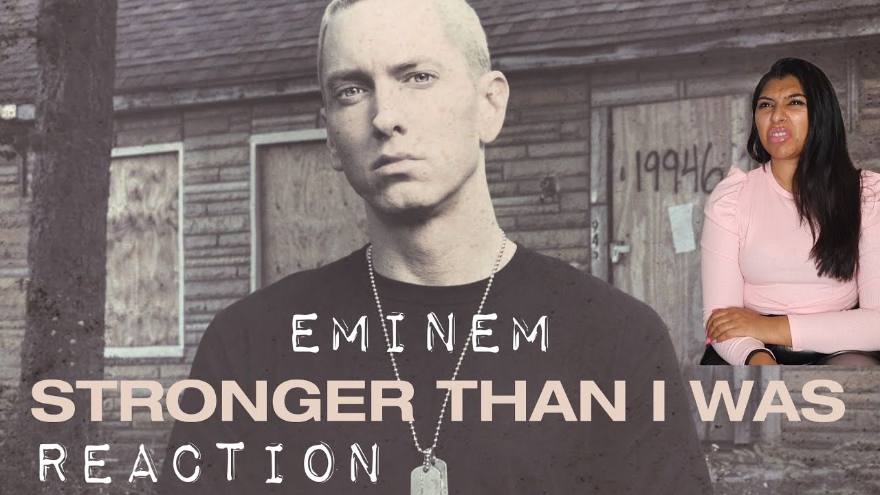 Eminem - Stronger than I was REACTION!!! - YouTube