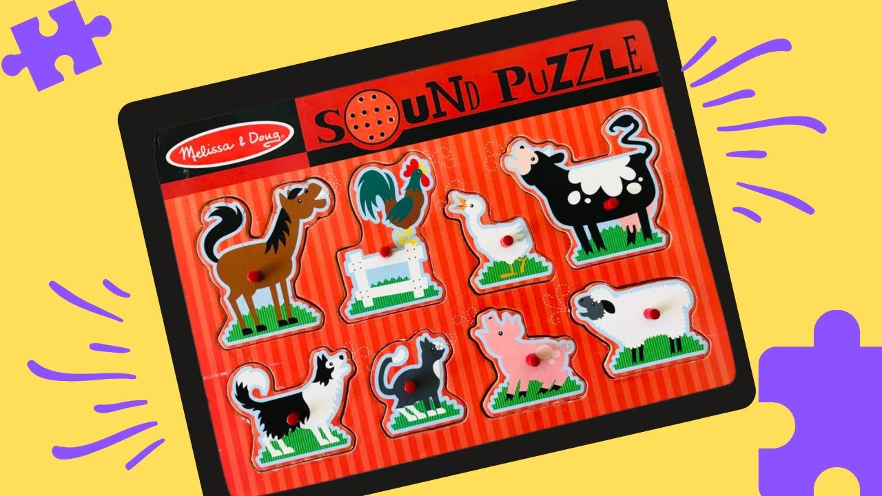 Rompecabezas De Sonidos De Melissa Y Doug