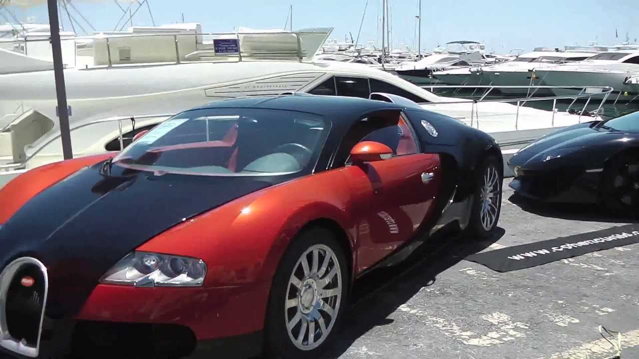 Bugatti Veyron from Cohen & Cunild Puerto Banus, Marbella. - YouTube
