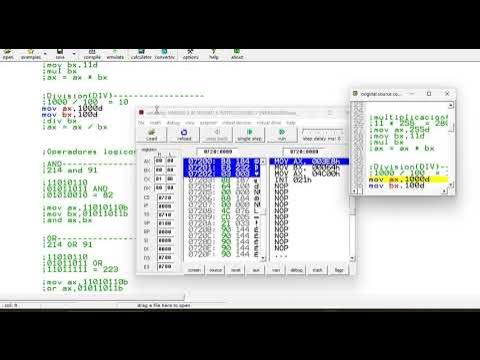 UNIDAD 3 ACTIVIDAD 3 INSTRUCCIONES Y OPERADORES - YouTube
