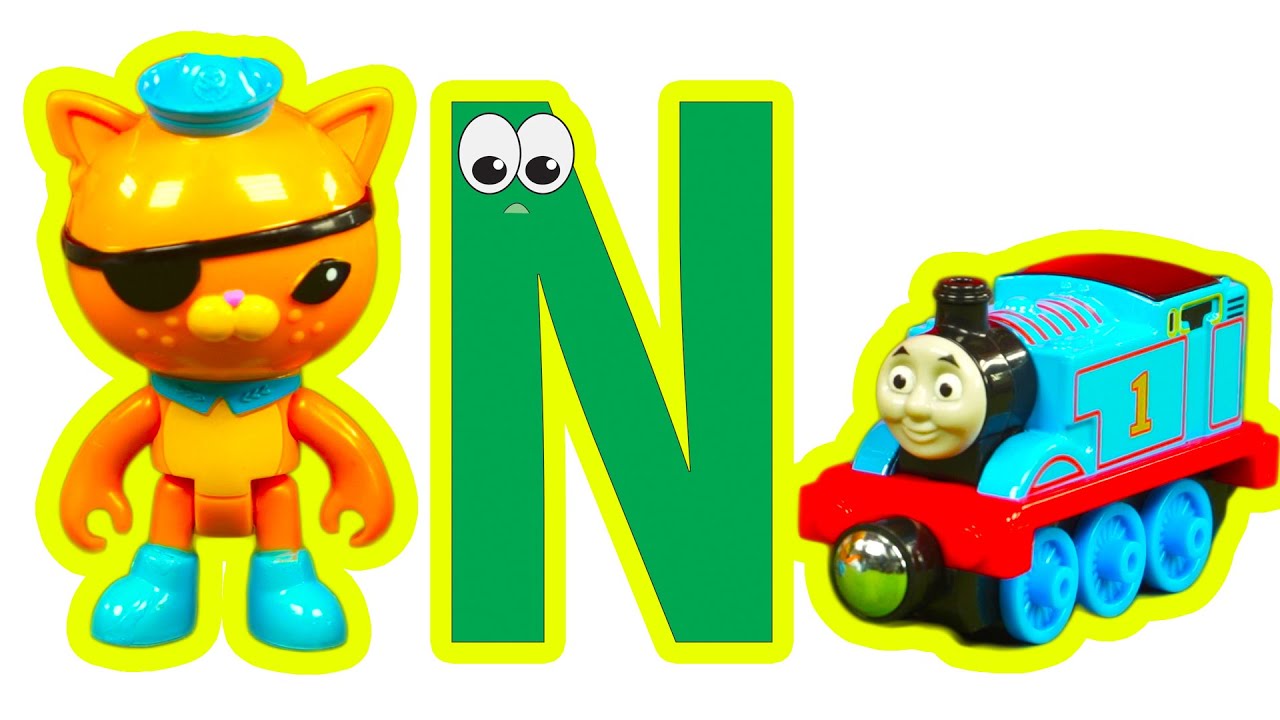 The Octonauts and Thomas Learning Adventure With the Letter N - YouTube