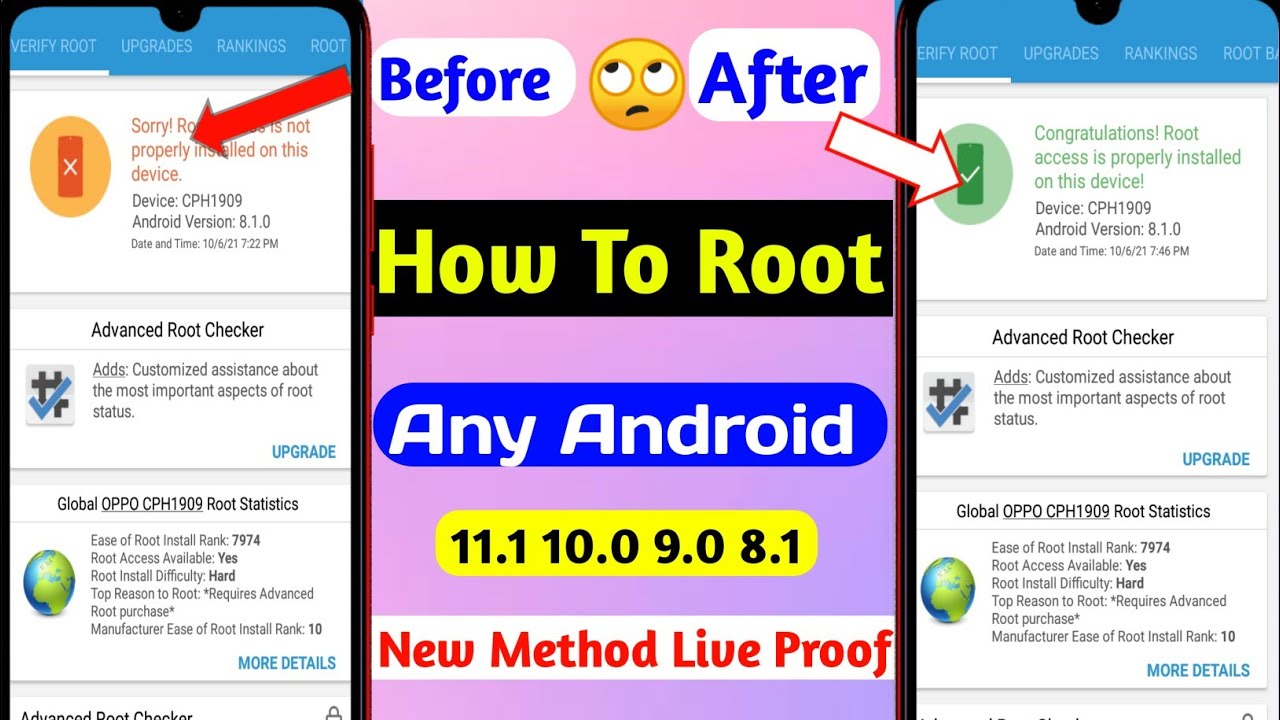 How To rooting Any Android Lattest i root Or magisk manager root ...