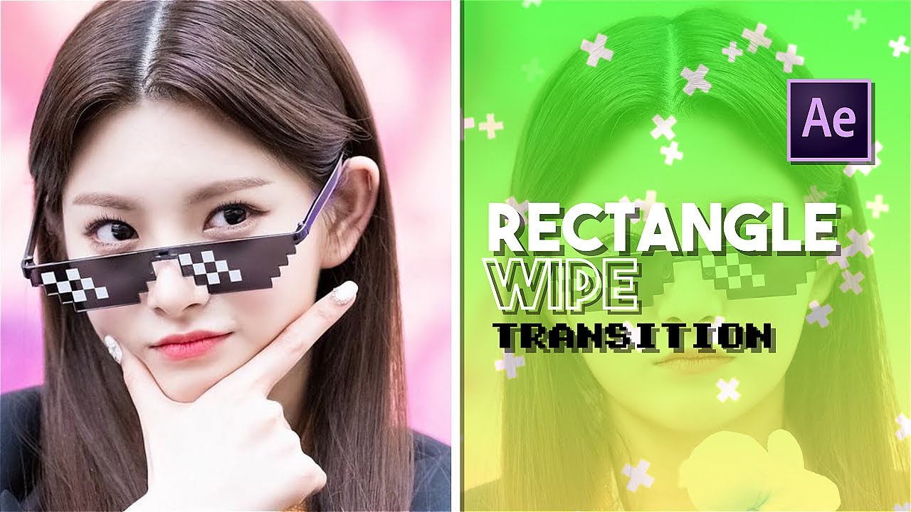 rectangle wipe transition after effects tutorial! - YouTube