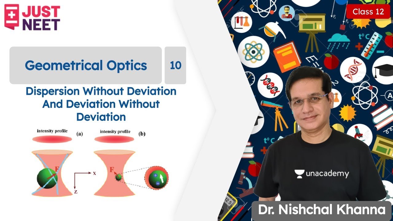 Dispersion & Deviation | Geometrical Optics L10 | NEET 2021 Physics ...