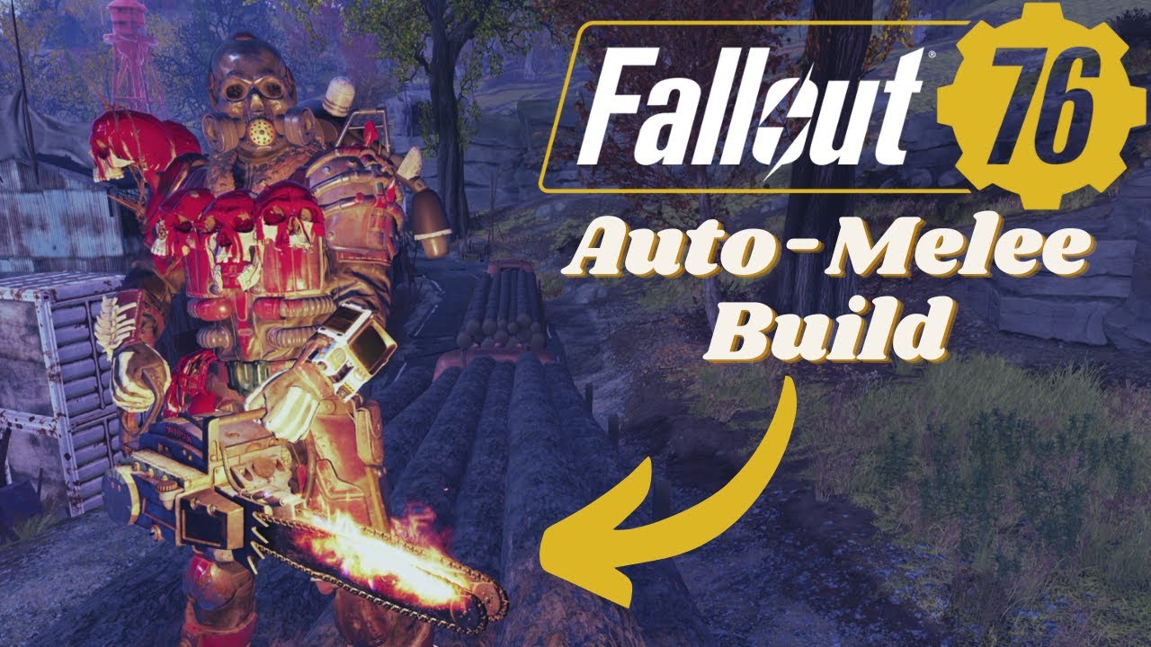 This Auto Melee Build is ABSURDLY Fun in Fallout 76 - YouTube