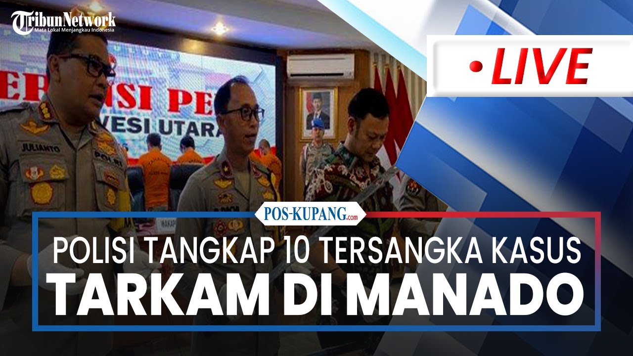 🔴Polisi Tangkap 10 Tersangka Kasus Tawuran Antar Kampung di Banjer dan ...