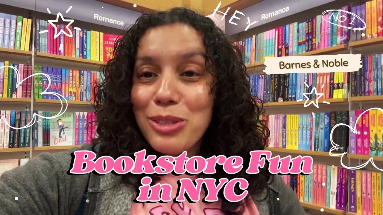 Barnes & Noble NYC Trip! Fun Bookstore Surprises - YouTube