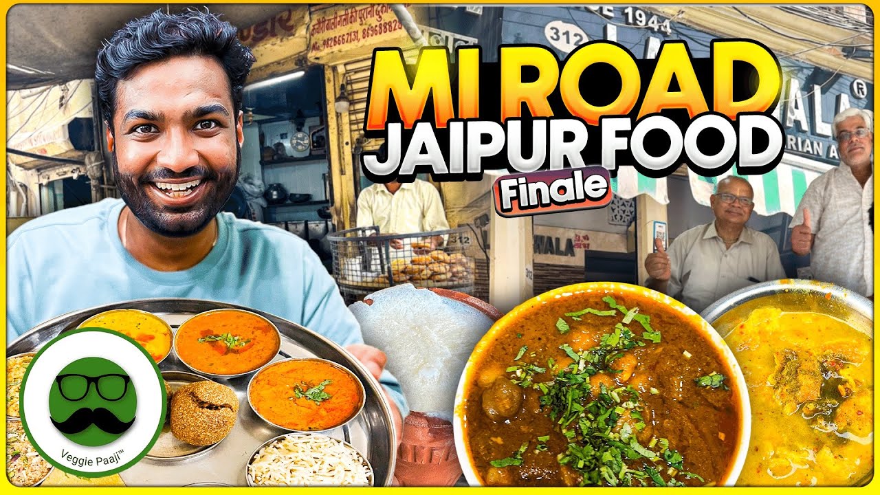 MI Road Special Jaipur Food Finale | Lassiwala, Natraj Restaurant ...