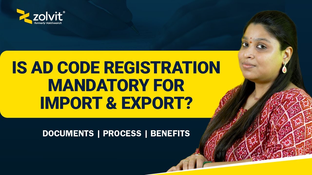Authorized Dealer Code Registration For Export & Import | Process ...