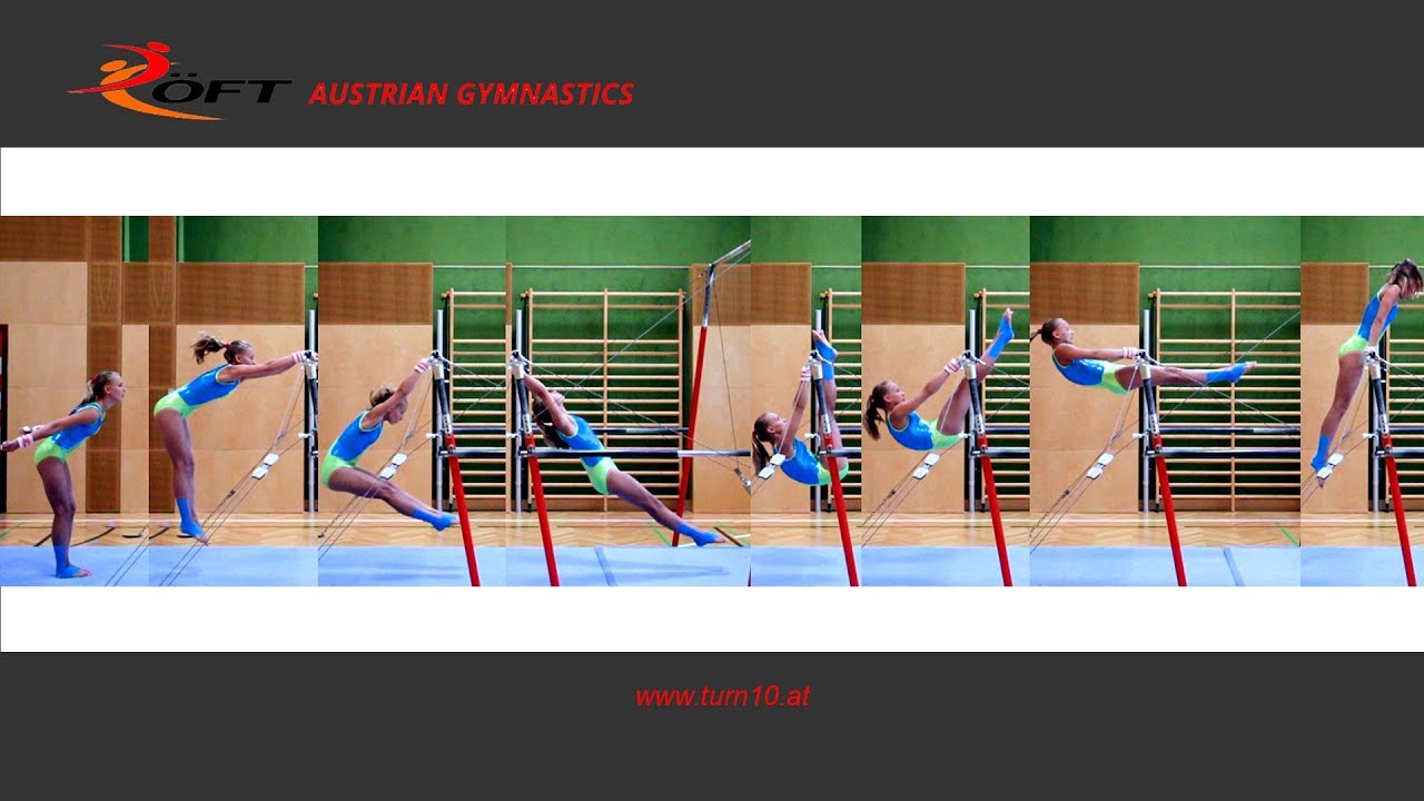 Turn10® 2018+ - Reck/Stufenbarren - Kippe - YouTube