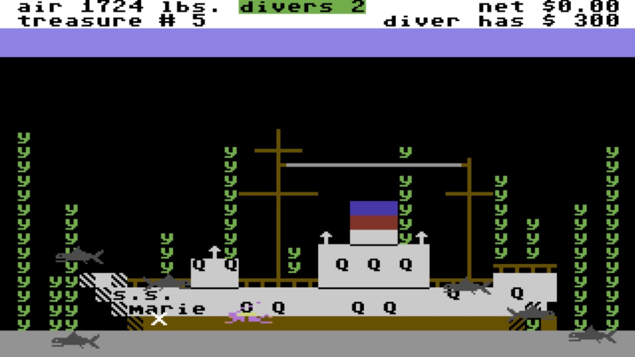 C64 Game: Salvage Diver - YouTube