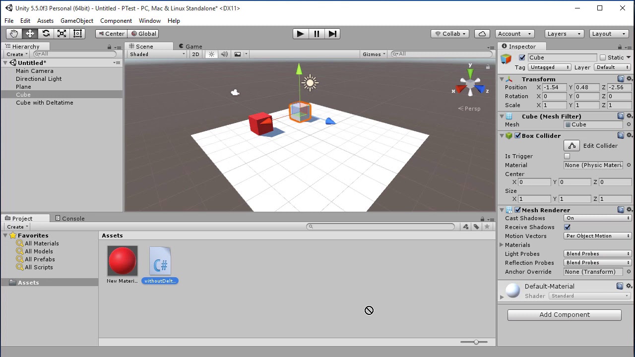 Understand And Use Deltatime Inside Of Unity C Beginner Lection Youtube