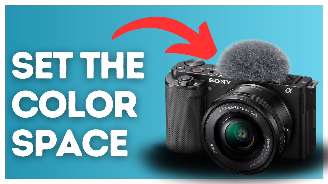 How to set the color space on Sony ZV-E10? - YouTube
