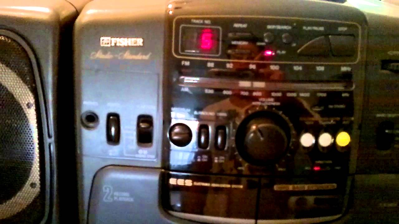fisher boombox ph360 - YouTube