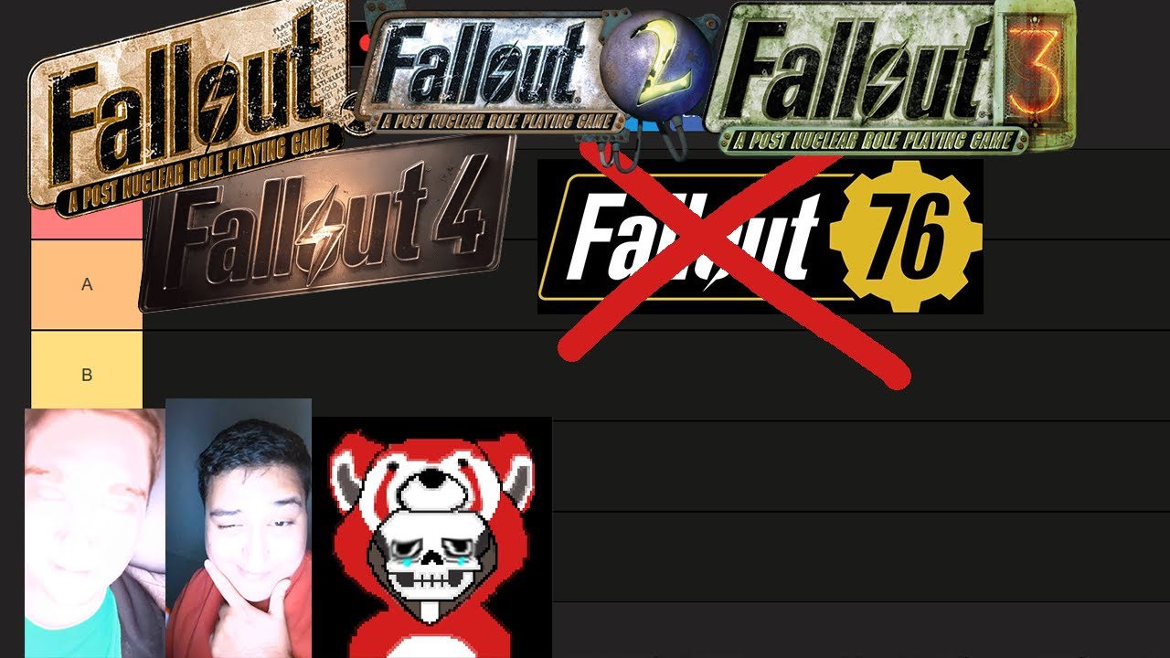 I play and (tried to) rank all fallout games (I fail horribly) - YouTube