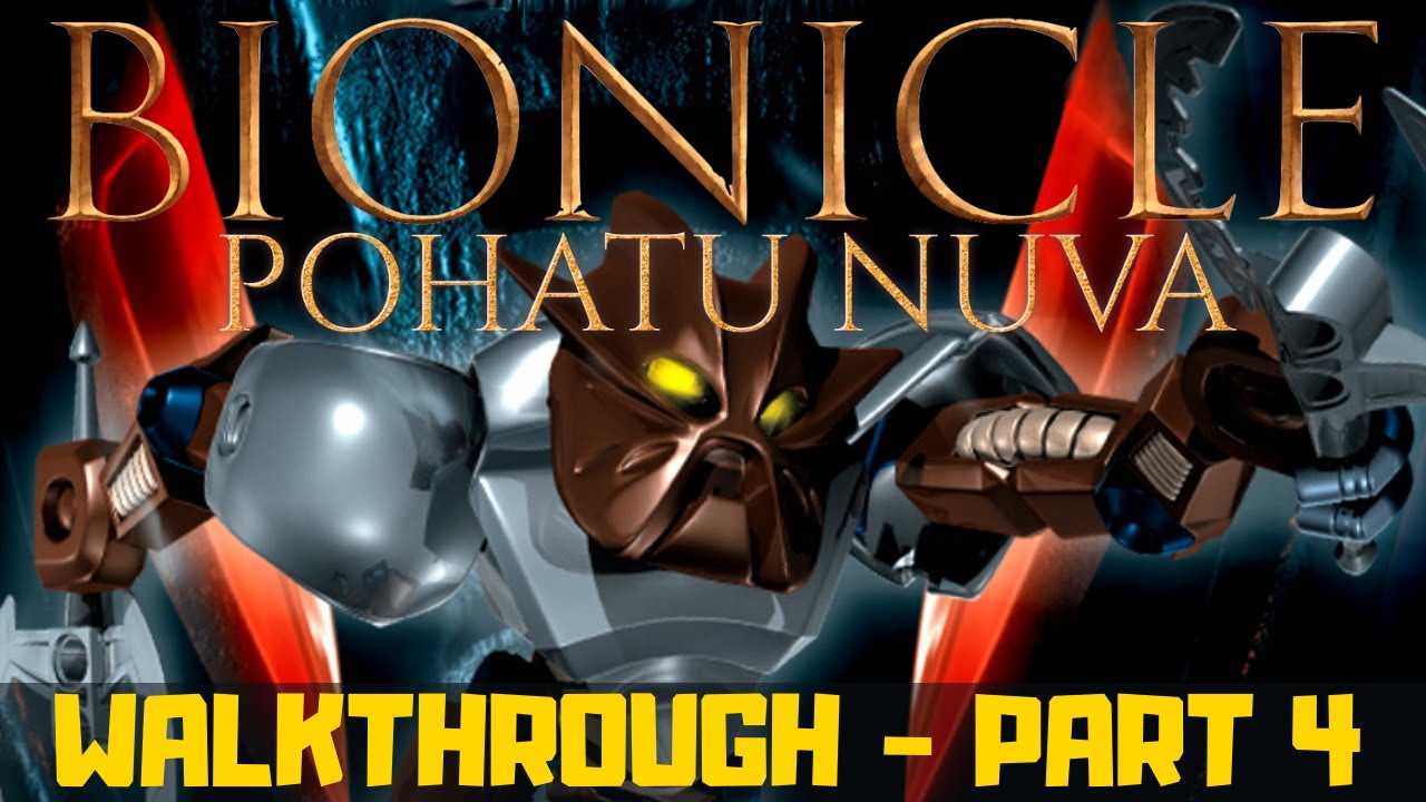 BIONICLE The Game | Walkthrough - Part 4 - Pohatu Nuva - YouTube