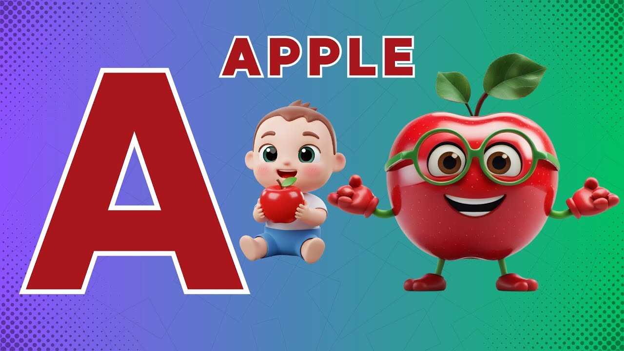 ABC Alphabet Song for Toddlers | Fun Learning with Cute Characters ...