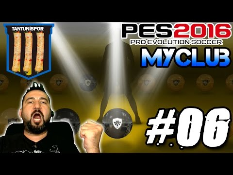 TANTUNİSPOR ile PES 2016 MYCLUB #06 | SALLA KAFAYI KOPUYORUZ!