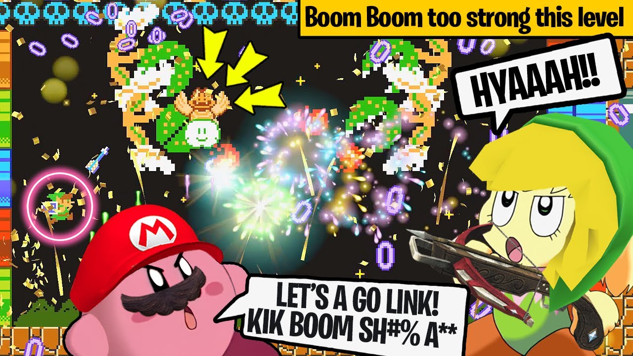 Boom Boom too Strong! [ Boss Level in History ] | SMM2 - YouTube