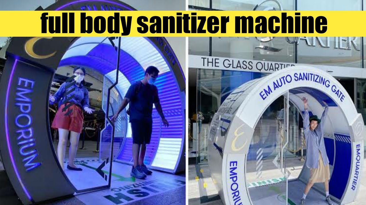 Full Body Sanitizer Machine !! Fully Automatic Sanitizer Machine - YouTube