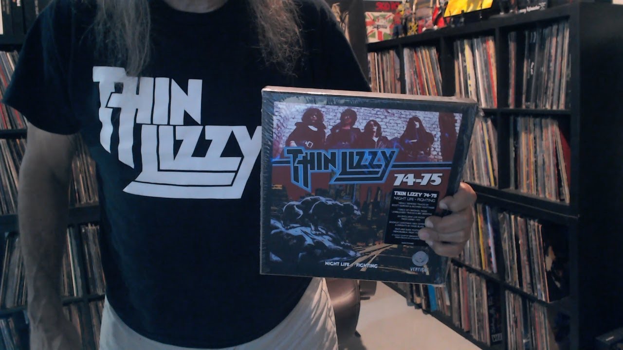 Unboxing Thin Lizzy Night Life / Fighting Box-Set (For Dennis Turney Jr ...