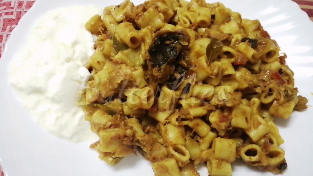 പാസ്ത /മക്രോണ വിത്ത്‌ ടൂണ ഫിഷ് |Pastha /Macrona with Tuna Fish - YouTube