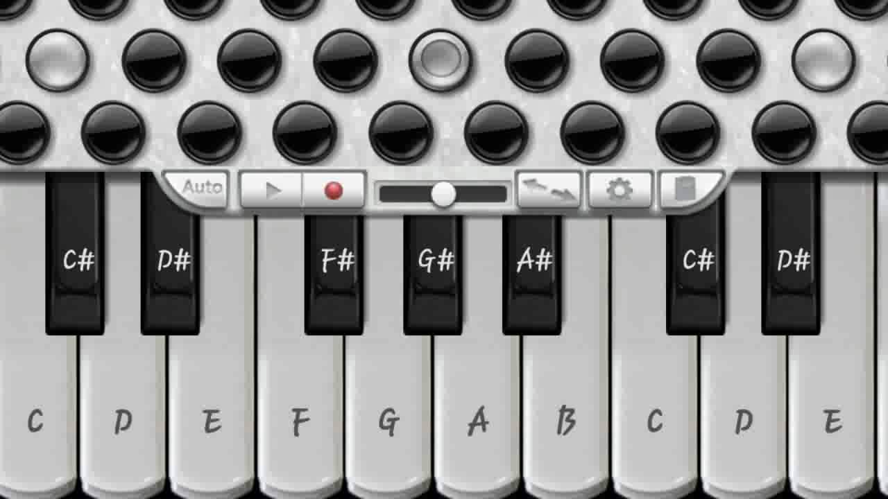 Android acordeon/tutorial BOATE AZUL ^SOLO - YouTube