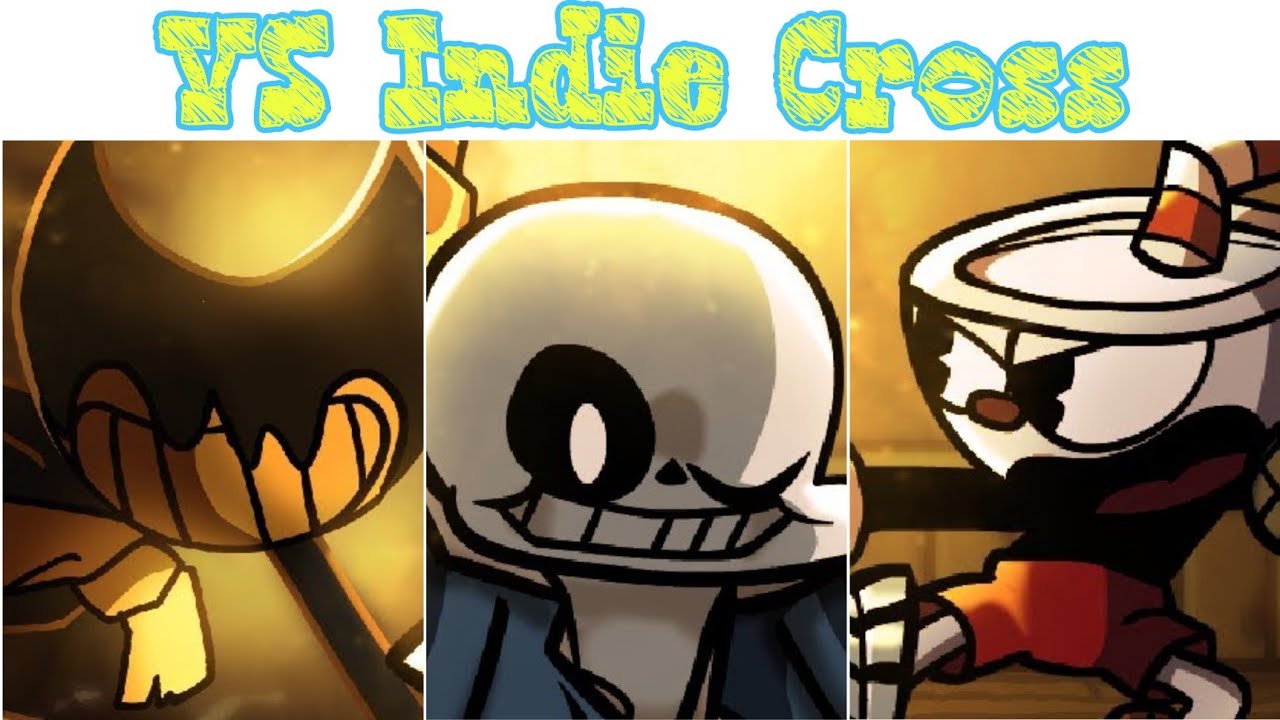 Friday Night Funkin Vs Indie Cross - YouTube