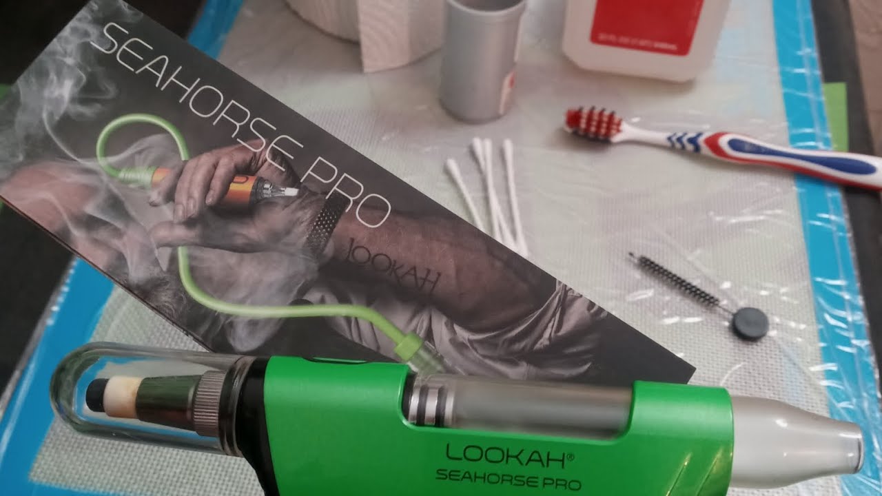 How to clean a Lookah Seahorse Pro Pt.1 - YouTube