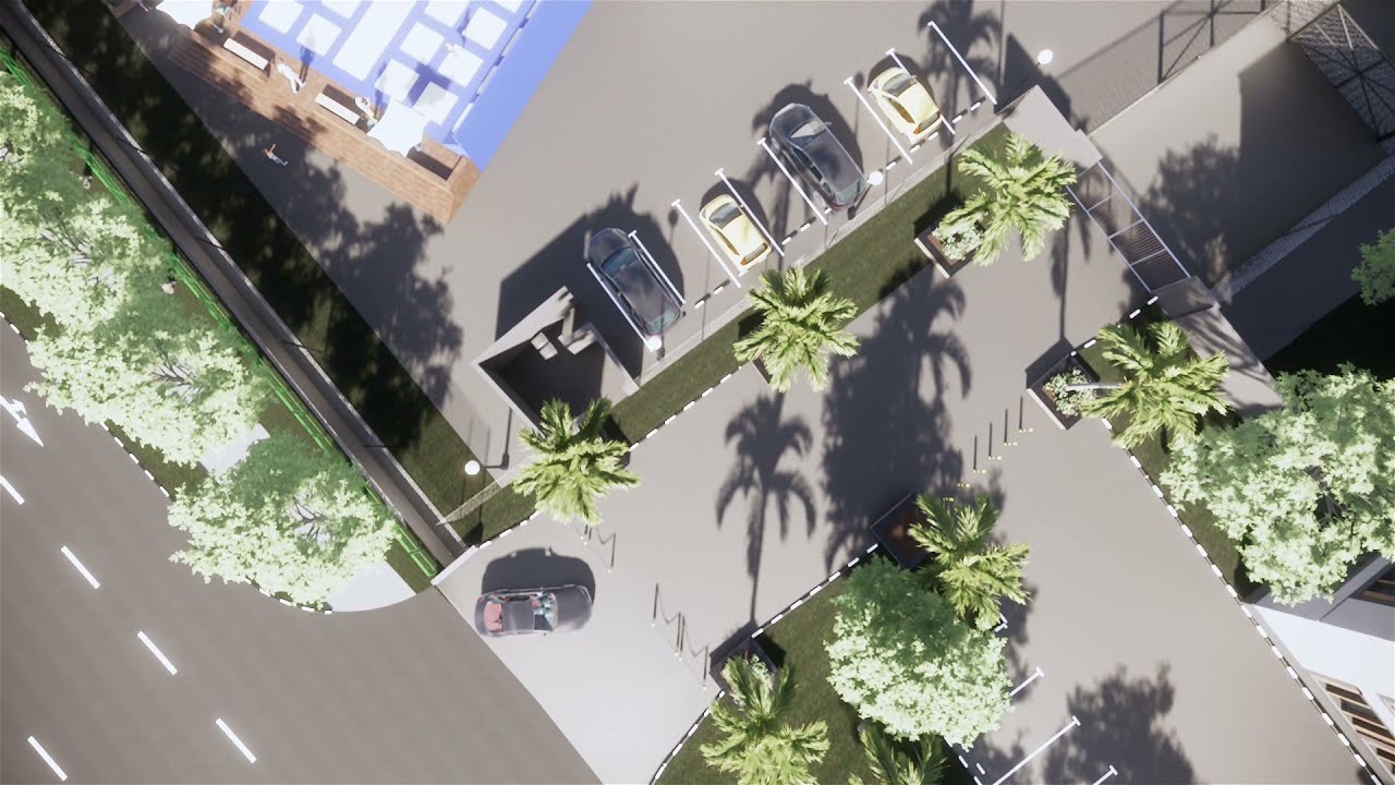 3D Fly Through Visualization using Revit & Enscape - YouTube