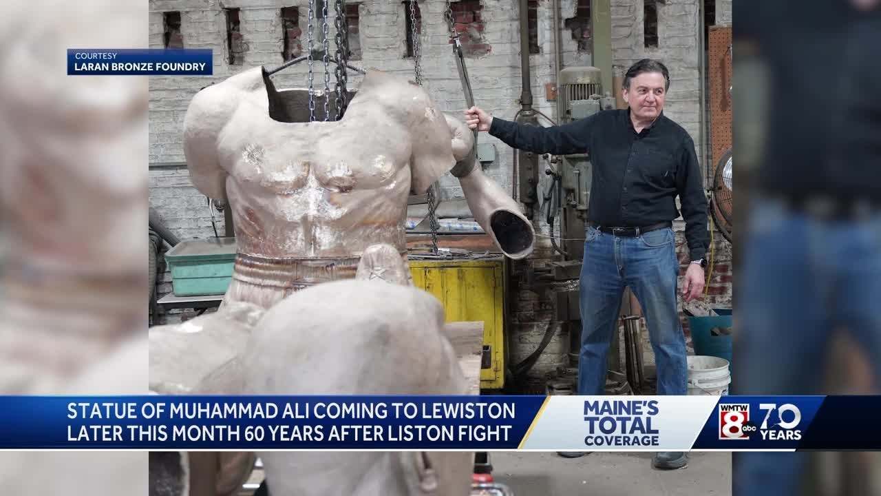 Muhammad Ali statue coming to Lewiston later this month - YouTube