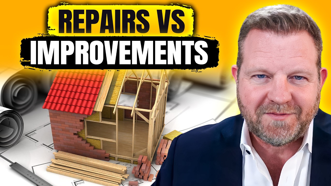 Understanding Repairs and Improvements For Real Estate Investors - YouTube