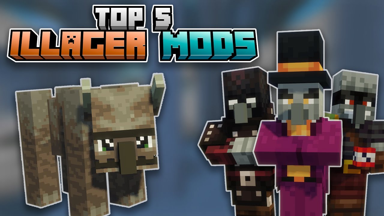 Die 5 ABSOLUT BESTEN Illager Mods für MINECRAFT! - YouTube