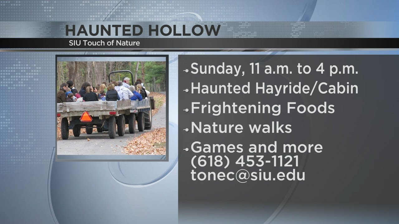 SIU's Touch of Nature gets into the Halloween Spirit with the annual ...