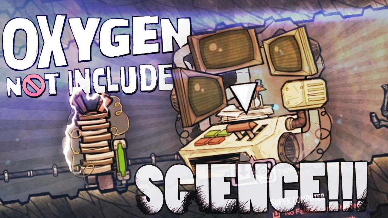 Oxygen Not Included - SUPER COMPUTER SCIENCE!! (Oxygen Not Included ...